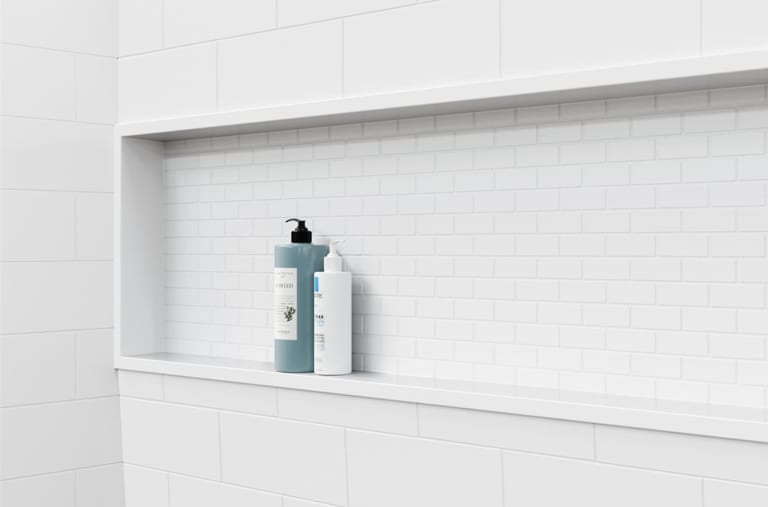 Maax Nextile 4-piece Tub Wall Set - Subway Tile White - J&H Builder's ...