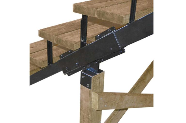 Pylex Steel Stringer Connector Bracket - J&H Builder's Warehouse